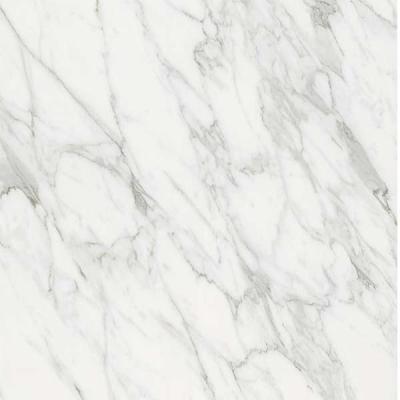 China Polished Slate White Glazed Porcelain Tile 1600x3200mm HUA WHITE Marble Slab for sale