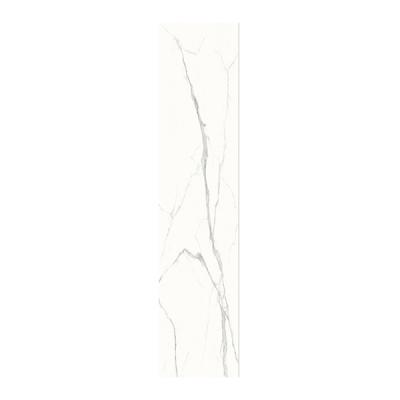 China Glazed Porcelain Slab Tile Fish White 1600x3200mm 12mm Thick Textured Slate Wall Tiles for sale