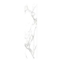 China Catta White Porcelain Marble Slab 1600x3200mm 12mm Thick for Flooring and Countertops for sale
