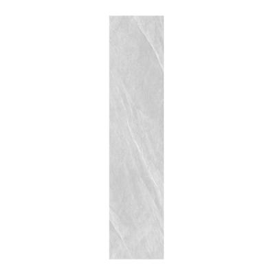 China 1600x3200mm Light Grey Marble Slab Antique Veining Porcelain Tile 12mm Matte Finish for sale