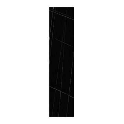 China Black Marquina Natural Marble Stone Slab 1600x3200mm Polished Honed Brushed Finish for sale