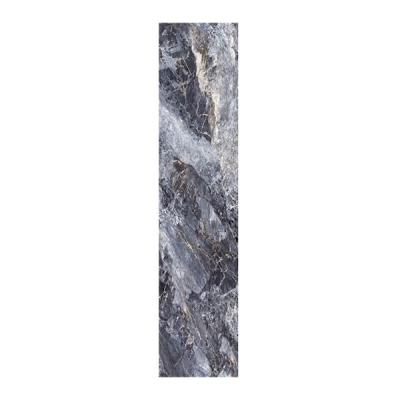 China CRIMEA Black Blue Marble Polished Porcelain Slab 1600x3200mm 12mm for Living Room Wall for sale