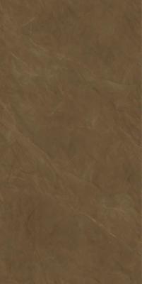 China Brown Polished Glazed Porcelain Tile 1600x3200mm 12mm Thick Slate Wall Tiles with Antibacterial Properties for sale