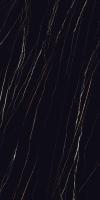 China Black Gold Natural Stone Slab SHARON 1600x3200mm Durable Porcelain Slab for Countertops for sale