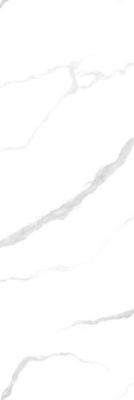 China Fragrant Snow White Polished Porcelain Slab Tile 1600x2700mm 12mm Thick for sale