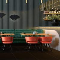 China Cement Look Black Porcelain Tile 750x1500mm Rectified Edge 0.05% Water Absorption for sale