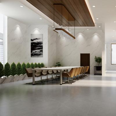 China Full Body 9.5mm Thickness Glazed Porcelain Tile With Rectified Edge for sale
