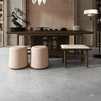 China 800x800mm Glazed Porcelain Tile Grey 9.5mm Thickness Floor Wall Tile for sale
