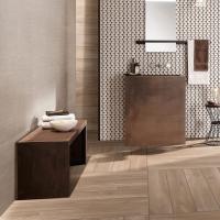 China 9mm Glazed Porcelain Wooden Floor Tile 200x1200mm Frost Resistant PEI 4 for sale