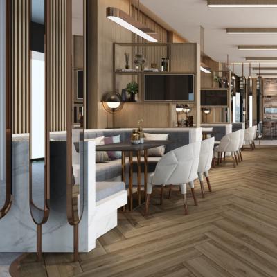 China Glazed Porcelain Tile 200x1200mm Matt Wooden Floor Wall Tile PEI 4 for sale