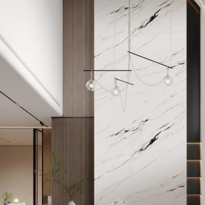 China BOLI 1200x2800mm Glazed Porcelain Tile White Matt Finish Frost Resistant Floor Wall for sale