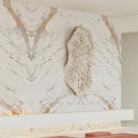 China Frost Resistant White Matt Glazed Porcelain Floor Tile 800x2600mm Rectified Edge for sale
