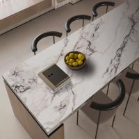 China White Glazed Porcelain Tile 1600x3200mm 6mm Frost Resistant 0.05% Water Absorption for sale