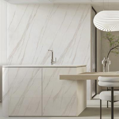 China White Glazed Porcelain Tile 1600x3200mm with 0.05% Water Absorption and 5-Year Warranty for sale