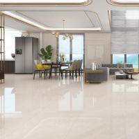China 10mm Frost Resistant Glazed Porcelain Tile 750x1500mm PEI 4 Light Gray Floor Wall for sale