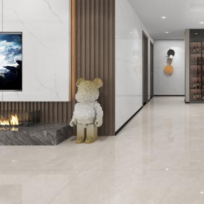 China Polished Porcelain Tile Rectified Edge 10mm PEI Rating 4 Flooring Solution for sale