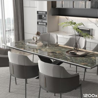 China PEI 4 Glazed Porcelain Tile 12mm Rectified Edge White Polished 1200x2700mm Floor Wall for sale