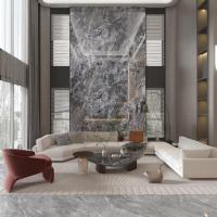 China Grey Rectified Porcelain Floor and Wall Tile Frost Resistant PEI 4 0.05 Percent Water Absorption for sale