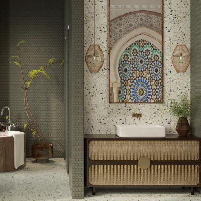 China Rectified Edge Glazed Porcelain Tile 12mm 600x1200mm for Floor Wall for sale
