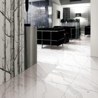 China Glazed Porcelain Tile 600x600mm Frost Resistant White Polished Floor and Wall Tile PEI 4 for sale
