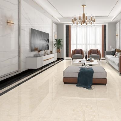 China BOLI 600x1200mm Matt Finish Porcelain Floor Tile Yellow Tone Hospitality for sale