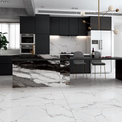 China Glazed Porcelain Tile 600x600mm Grey Floor Wall Tile PEI 4 Frost Resistant for sale