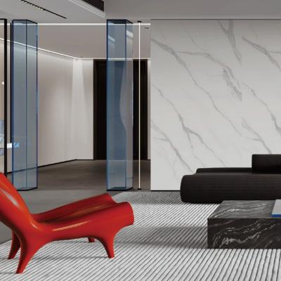 China BOLI Glazed Porcelain Tile 12mm Polished Finish Frost Resistant 1600x3200mm for sale
