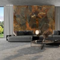 China Glazed Porcelain Tile 800x2600mm 9mm Thickness Beige Rectified Flooring for Residential Commercial Use for sale