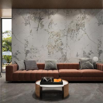 China Glazed Porcelain Tile 800x2600mm Polished Beige Floor Wall Tile PEI 4 Frost Resistant for sale