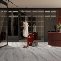 China Polished Glazed Porcelain Tile 750x1500mm Rectified Edge Frost Resistant PEI 4 for sale