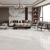 China 10mm Beige Porcelain Tile 750x1500mm Stain Resistant Rectified Edge for Indoor Flooring for sale