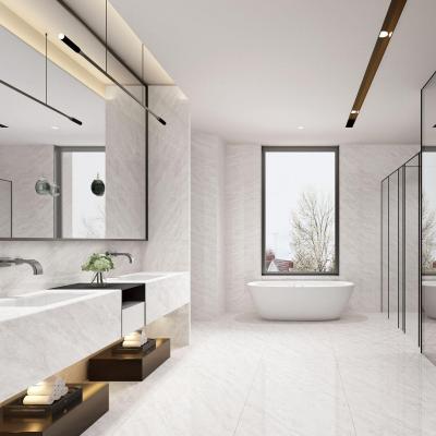 China Beige Modern Porcelain Tile 10mm Thickness 750x1500mm Polished Finish for Indoor Flooring for sale