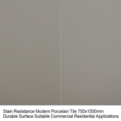 China Stain Resistant Porcelain Tile 750x1500mm 10mm Thick Durable for Commercial Residential Use for sale