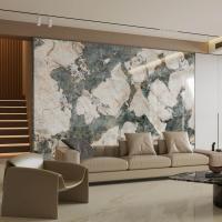 China Modern Porcelain Tile 1200x2700mm Rectified Edge Smooth Finish for Indoor Flooring and Wall Cladding for sale