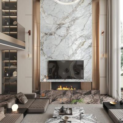 China 600x1200mm Modern Porcelain Tile Stain Resistant Sleek Design Easy Maintenance for Flooring Wall for sale