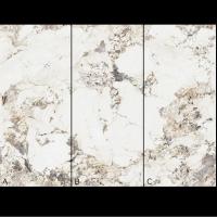 China 600x1200mm White Porcelain Tile 9mm Thickness Easy Maintenance Indoor Flooring for sale