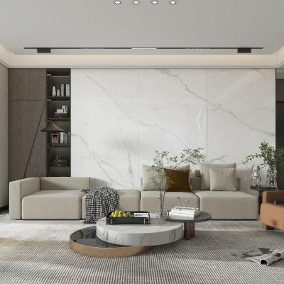 China 9mm Thickness Stain Resistant Glazed Ceramic Floor and Wall Tiles 750x1500mm Porcelain Tile for sale