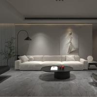 China Modern Porcelain Tile 1200x2700mm 9mm Rectified Edge Polished Matt Finish Stain Resistant Flooring for sale