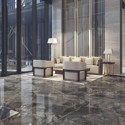 China Rectified edge porcelain modern bathroom tiles crafted for moisture resistance and sophisticated bathroom design solutions for sale
