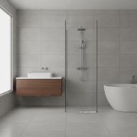 China Easy Maintenance Modern Bathroom Tiles 1200 by 2700mm Large Format Tiles Providing Seamless Look and Minimal Grout Lines for sale