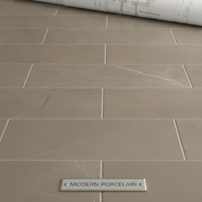 China 9mm Thickness Modern Porcelain Tile Matt Finish Matching Grout Providing Surface Protection and Visual Elegance for Diverse Projects for sale