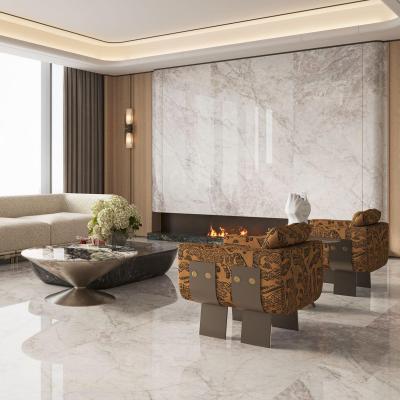 China Rectified Edge Modern Porcelain Tile Combining Stain Resistance and High Durability Designed for Long Lasting Performance for sale