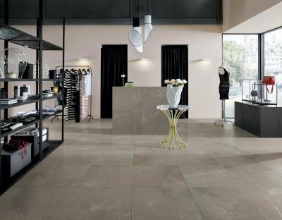 China 24x24 Inch Porcelain Tile with Slate Stone Look - 10mm Thickness, PEI 6 Abrasion Resistance for Commercial Use for sale