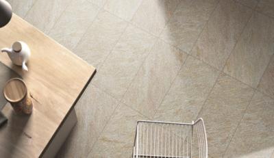 China Durable Sandstone Porcelain Tiles 60x60cm 10mm Thickness with Acid-Resistant Matte Finish for sale