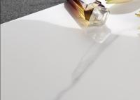 China Jet Marble Look Full Body Porcelain Tile 600x1200mm 12mm Thick Carrara White Polished Floor Tiles for sale