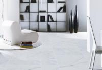 China Carrara Super White Non-Slip Porcelain Floor Tile 600x1200mm 12mm Thickness with 0.05% Absorption Rate for sale