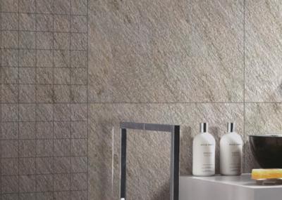 China Scratch Resistant Sandstone Porcelain Tiles 600x600mm 9-10mm Thick with 0.05% Water Absorption for sale