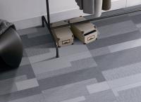 China Dark Grey Carpet Texture Porcelain Tiles 600x600mm 10mm Thick with R10 Matte Finish for Commercial Use for sale