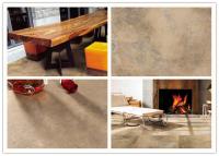 China 300x300mm Porcelain Floor Tiles with Yellow Accent | 10mm Thickness & <0.05% Water Absorption for sale