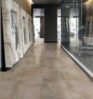 China Cement Look Porcelain Tile 600x600mm 10mm Thickness Matte Floor Tile Easy Maintenance for sale